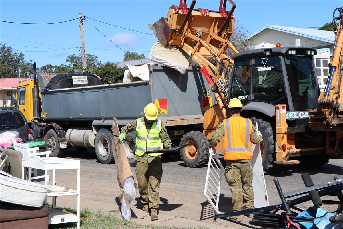 ADF support flood recovery at Smithtown | Mirage News ADF support flood recovery at Smithtown | Mirage News